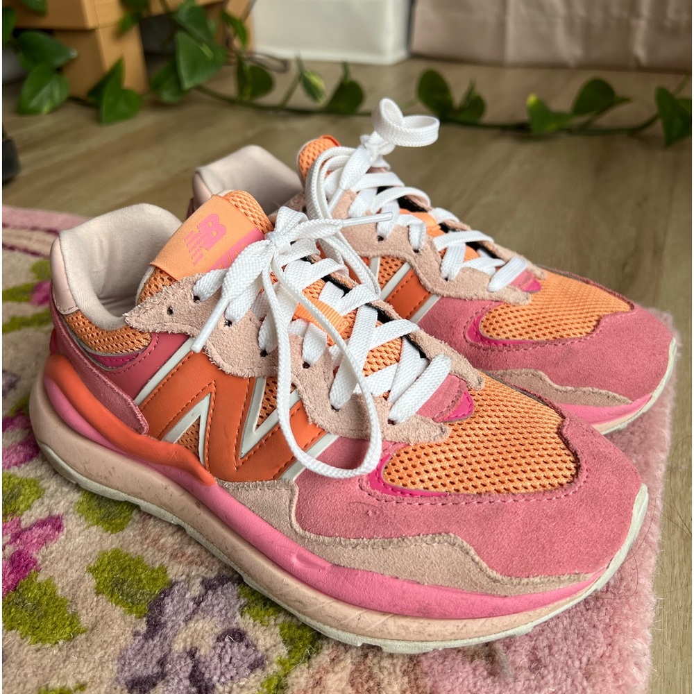 Pink & Orange New Balance 57/40 - Gem